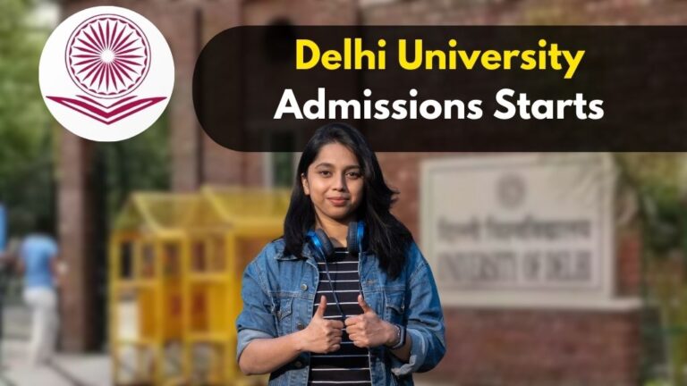 Delhi University Admissions 2025-26 Start: UG, PG & PhD Courses ...